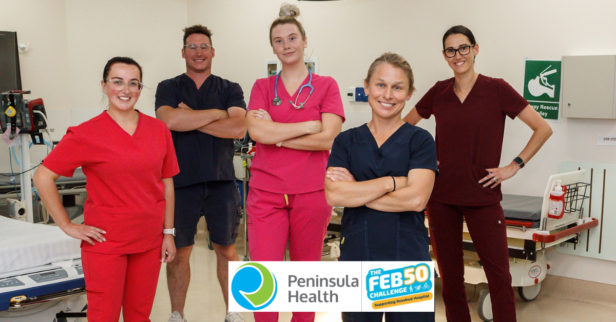PARC and PINES get behind Peninsula Health's FEB 50 Challenge - PARC ...