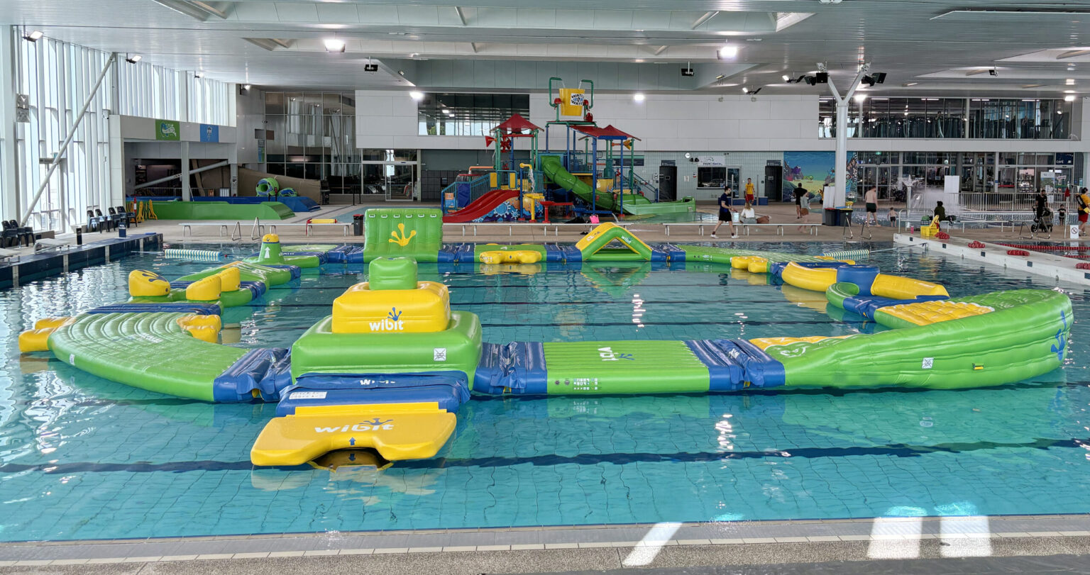 Splash Island comes to Frankston: PARC unveils new aquatic attraction ...