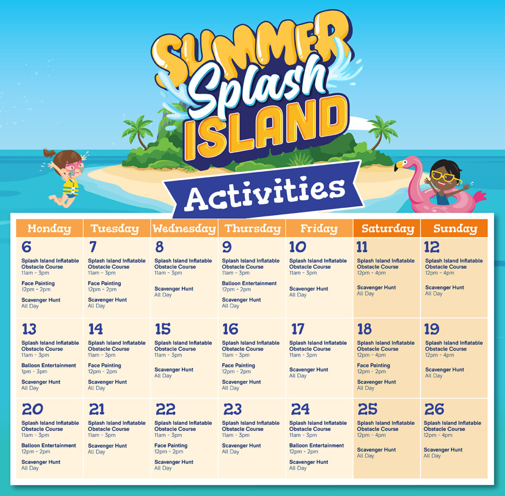 January School Holidays - Summer Splash Island - PARC Frankston